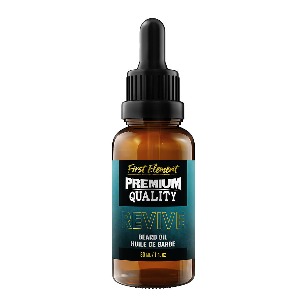 Revive Beard Oil: Premium Canadian-Made Nourishing Blend – First Element